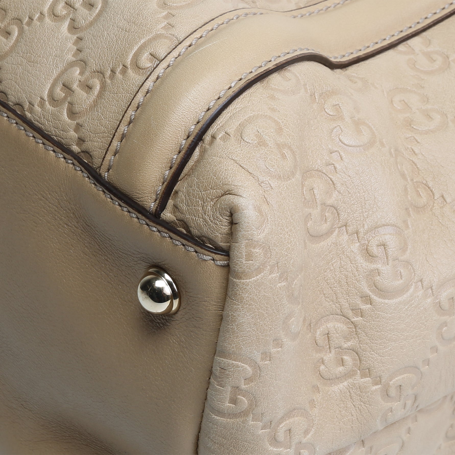 GUCCI Britt Large Tote - Beige – ALB