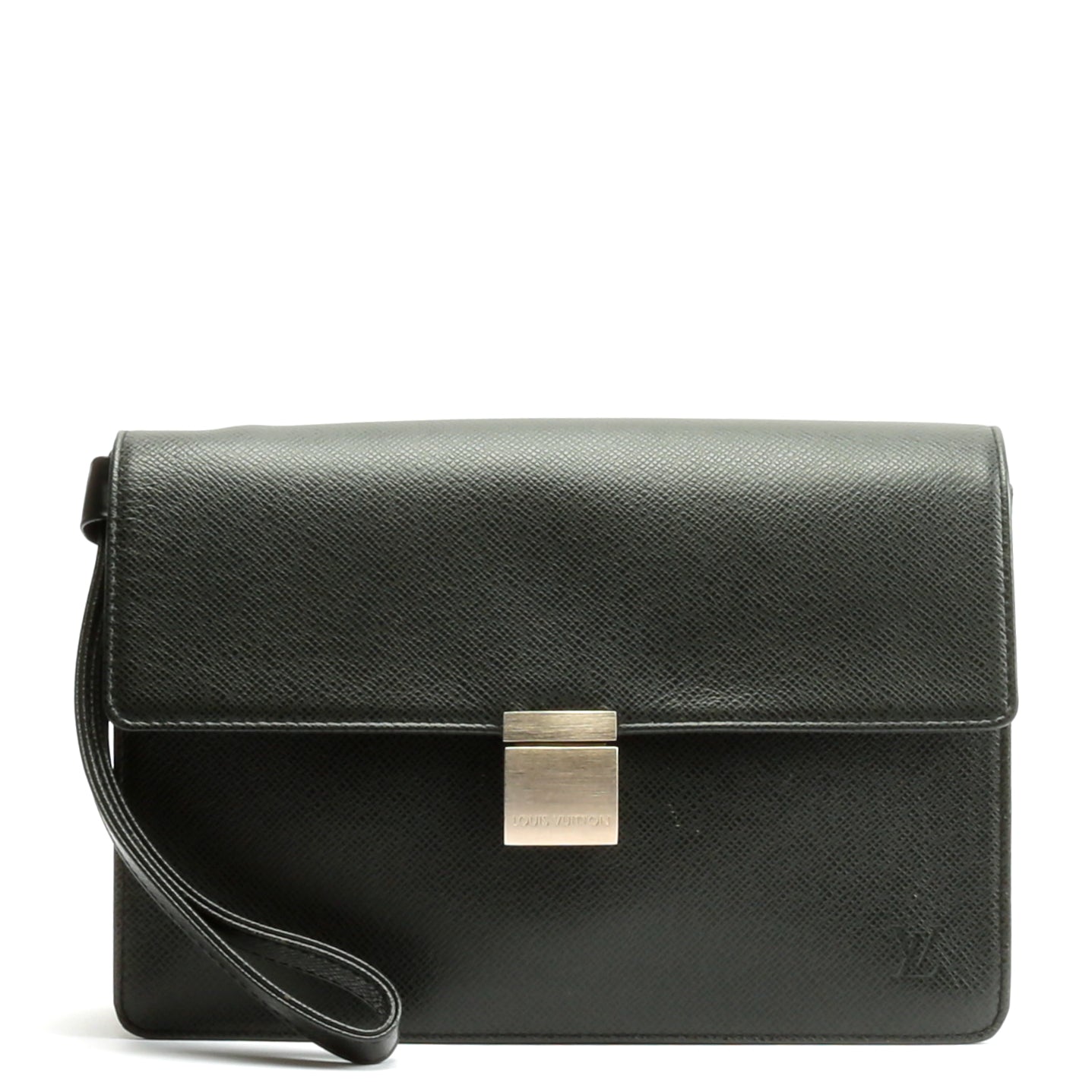 LOUIS VUITTON Taiga Selenga Pochette Ardoise – ALB